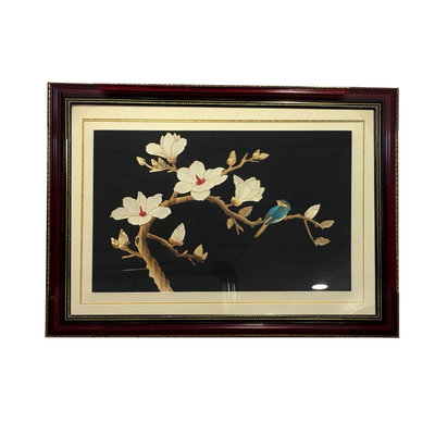 Living Room Decoration Straw Painting Handicrafts