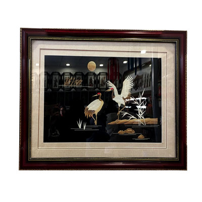 Living Room Decoration Straw Painting Handicrafts