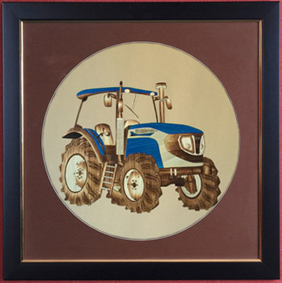 Living Room Decoration Painting Straw Painting for Sale
