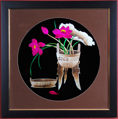 Hot Sale Living Room Decoration Wheat Straw Patchwork