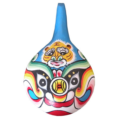 Hot Sale Traditional Handicrafts Facial Masks Wooden Ladle