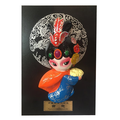 Home Adornment Characters Clay Sculpture Handicraft Article