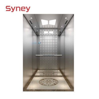 China Hairline Stainless Steel Home Lift Manufacturer Villa Panoramic Freight Cargo Car Goods Glass Passenger Elevator