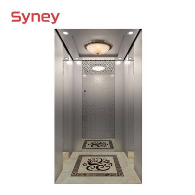 China Supplier 400kg Stainless Steel House Panoramic Glass Goods Freight Passenger Residential Elevator Home Villa Lift