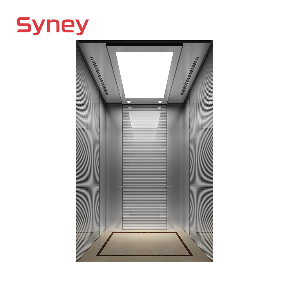 China Made Good Price Residential Hairline Stainless Steel Villa House Home Goods Freight Passenger Elevator Lift