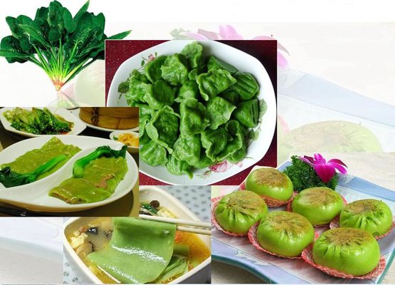 Quality 100% Pure  Spinach Powder Green Food Nutrtional add-in Vegetable China Expo