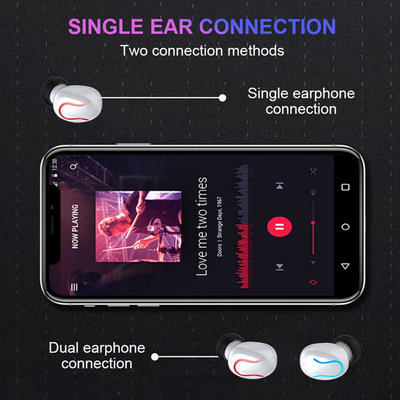 New arrivals 2020 In-Ear Earbuds Power Bank BT 5.0 Tws Wireless Earphone