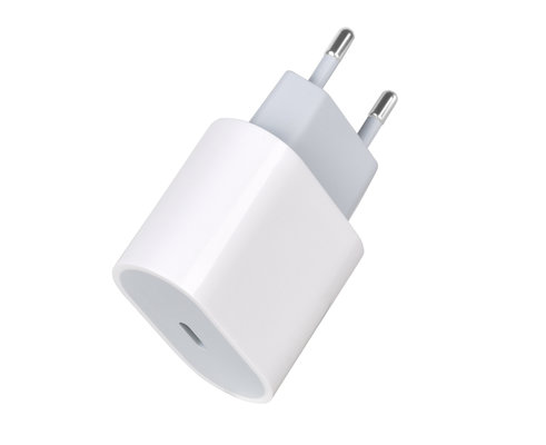 Qc 3.0 Pd Type C Power Charger with Led Light Source and Pvc Fast Charge Wall Charger