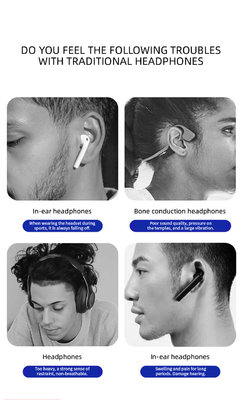Outdoor IPX5 BT Headset Wireless Earbuds Touch Control Tws Earphone Stereo Headphone With Dual Microphone For Xiaomi Iph