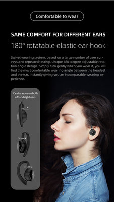Outdoor IPX5 BT Headset Wireless Earbuds Touch Control Tws Earphone Stereo Headphone With Dual Microphone For Xiaomi Iph
