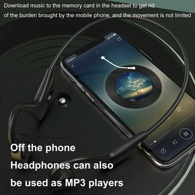 Classic Waterproof Swimming Headphone Bone Conduction BT 5.1 Wireless Headsets 16gb Mp3 Audio Music Player Sport Earphon