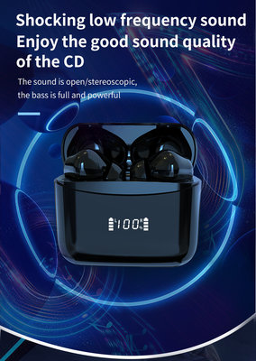Hot Selling Products 2022 Earbuds Headsets Tws Bt5.3 Noise Reduction 500mAh Custom Logo Wireless Earphone Earbuds