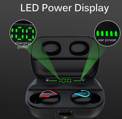 New arrivals 2020 In-Ear Earbuds Power Bank BT 5.0 Tws Wireless Earphone