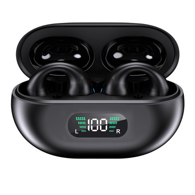 2023 hot selling ear clip tws earbuds wireless bluetooth earphone quick connect hifi sound true wireless earbuds