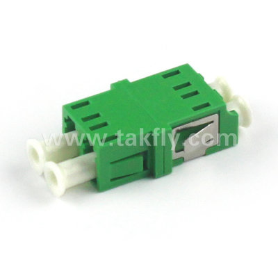 Customized Single mode multi mode LC duplex quad fiber optic adapters