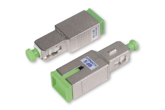 Low cost metal 0-25dB SC APC 10dB Fiber optic attenuators Takfly brand