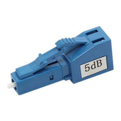 Takfly Male to female LC UPC customized fiber optic attenuator 10dB 15dB 25dB