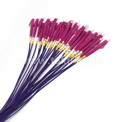 Om4 fiber optic cable indoor voilet distribution FO cable G652d round cable