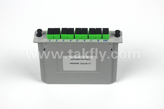 Customized easy installation Fiber optic plc splitter LGX SC APC plc splitter