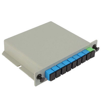 Customized easy installation Fiber optic plc splitter LGX SC APC plc splitter