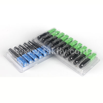 SC APC UPC Ftth fttx fttb 50mm 60mm fiber optic fast connector quick connector