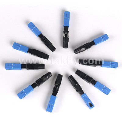 SC APC UPC Ftth fttx fttb 50mm 60mm fiber optic fast connector quick connector