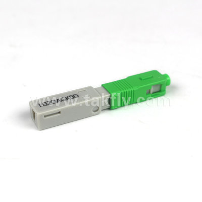 Customized SC APC Ftth fttx fttb 50mm 60mm fiber optic fast connector quick connector