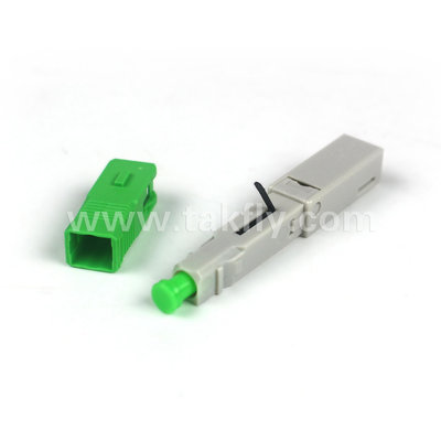 Customized SC APC Ftth fttx fttb 50mm 60mm fiber optic fast connector quick connector