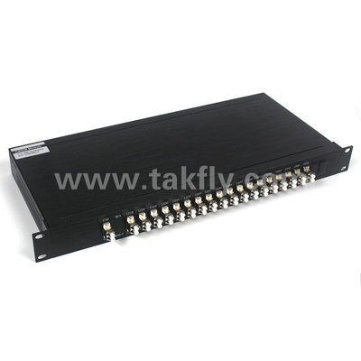 100G DWDM rackmount 40Ch DWDM mux demux multiplexer rack 19'' DWDM rack