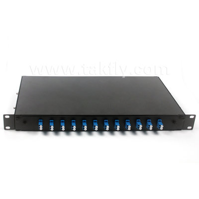 12 core fiber optic distribution frame with replaced face panel LC SC ST FC ODF frame