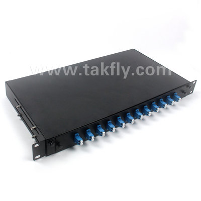 12 core fiber optic distribution frame with replaced face panel LC SC ST FC ODF frame