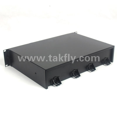 2U 48 core drawer type optic distribution frame 48 port ODF with SC LC adapters