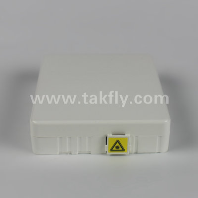 Customized 2 port fiber terminal box fttx ftth box with Sc adapter pre-installed
