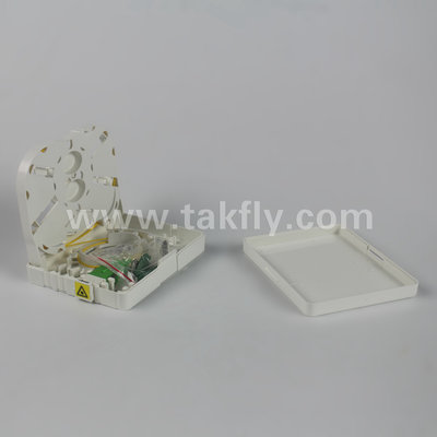 Customized 2 port fiber terminal box fttx ftth box with Sc adapter pre-installed