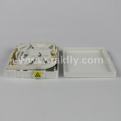 Customized 2 port fiber terminal box fttx ftth box with Sc adapter pre-installed