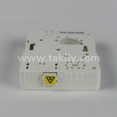 Customized 2 port fiber terminal box fttx ftth box with Sc adapter pre-installed