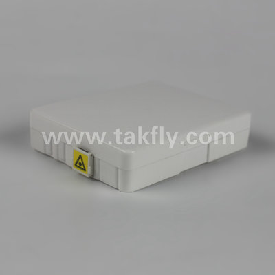 Customized 2 port fiber terminal box fttx ftth box with Sc adapter pre-installed
