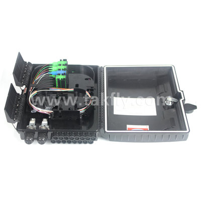 Customized 16 Port fiber terminal box popular item fiber optic termination box 2 colors