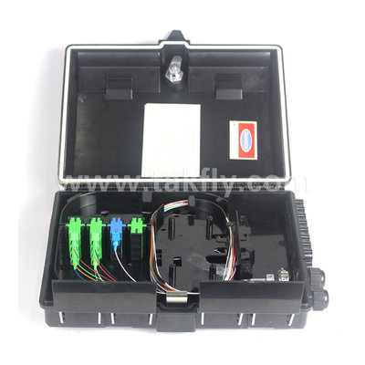 Customized 16 Port fiber terminal box popular item fiber optic termination box 2 colors