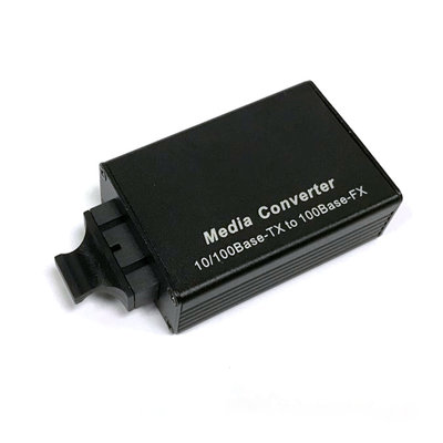 100M super mini SM MM single fiber dual fiber fiber ethernet media converter