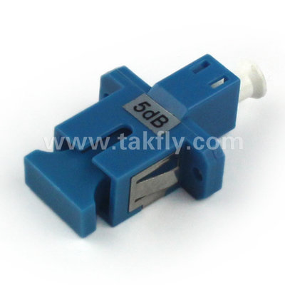 SC APC UPC Plastics fixed type fiber optic attenuators 0-25dB