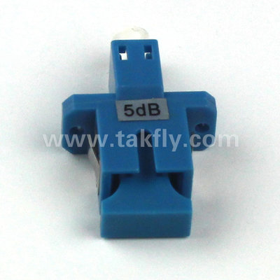 SC APC UPC Plastics fixed type fiber optic attenuators 0-25dB