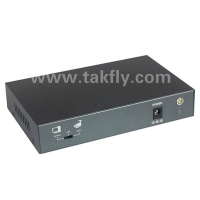 Customized smart 4 port 10/100M fiber optical poe ethernet network switch