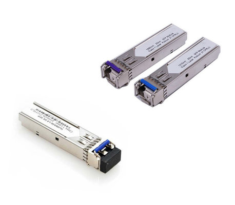 1.25G single mode single fiber bidi sfp optical transceiver module LC 20-80km