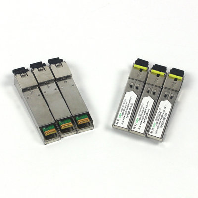 1.25G single mode single fiber bidi sfp optical transceiver module SC up to 80km