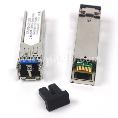 1.25G 550m-120km dual fiber Single mode sfp optical tranceiver module