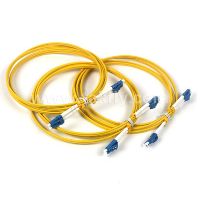 Customized length LC/UPC fiber optic patch cord simplex duplex patch cord