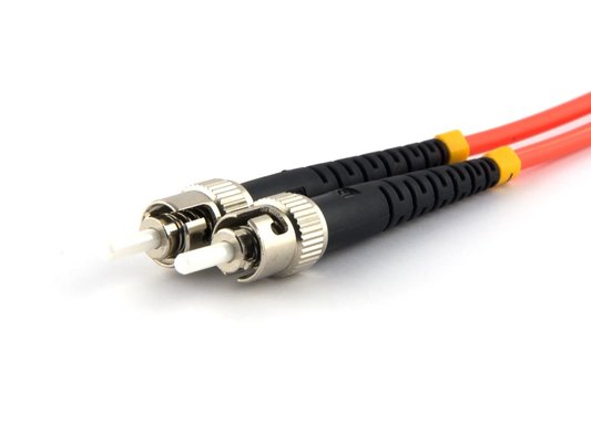 Customized ST SM MM fiber optic patch cord PVC LSZH patch cord