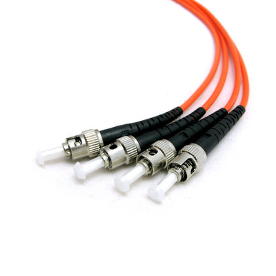 Customized ST SM MM fiber optic patch cord PVC LSZH patch cord