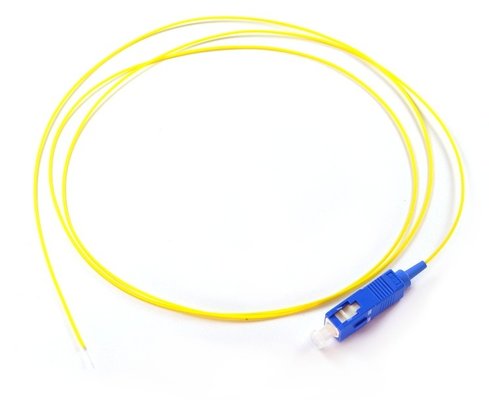 Customized length SC fiber optic pigtails single mode MM fiber optical pigtails